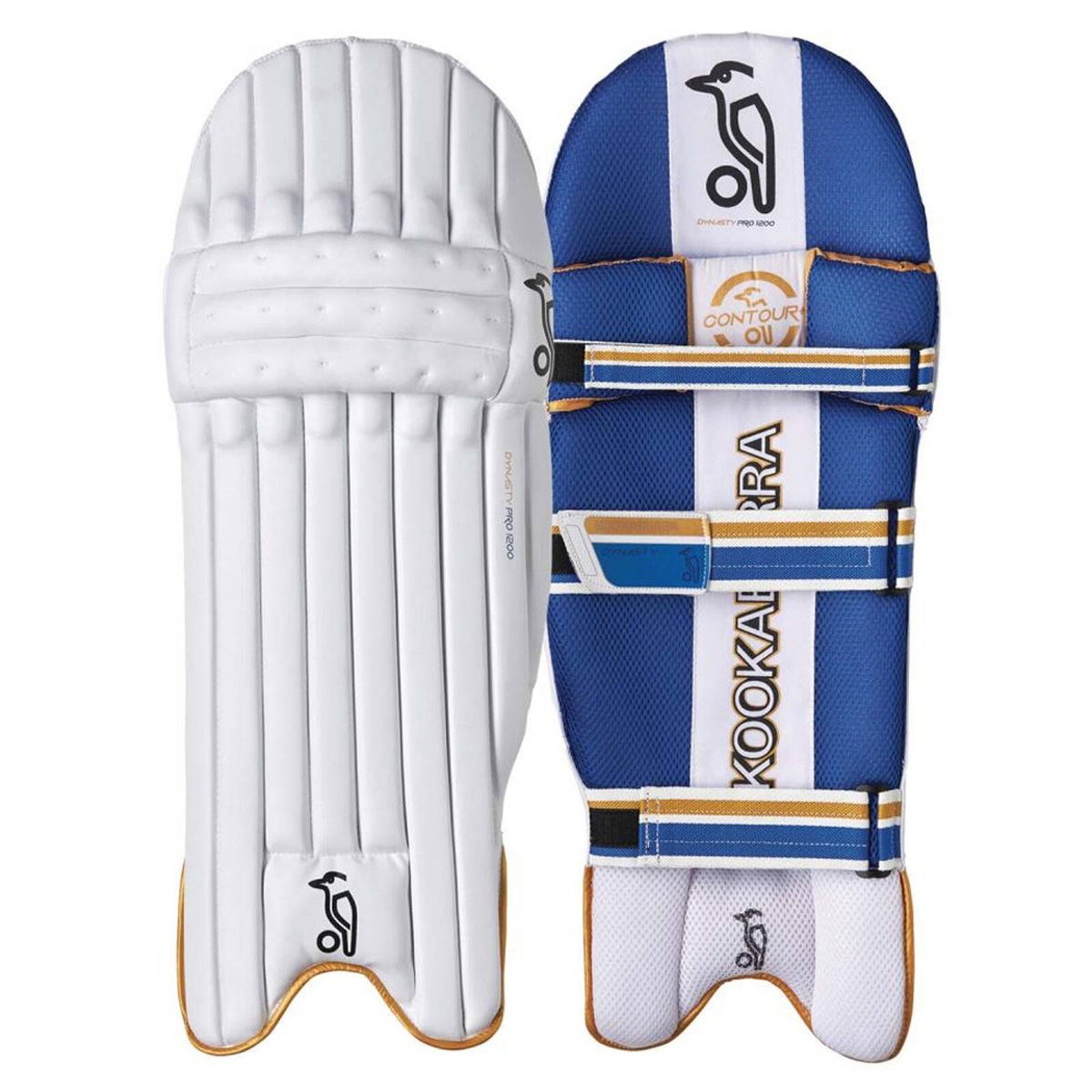 Kookaburra Dynasty Pro 1200 Cricket Batting Leg Guards Left Hand Mens ...
