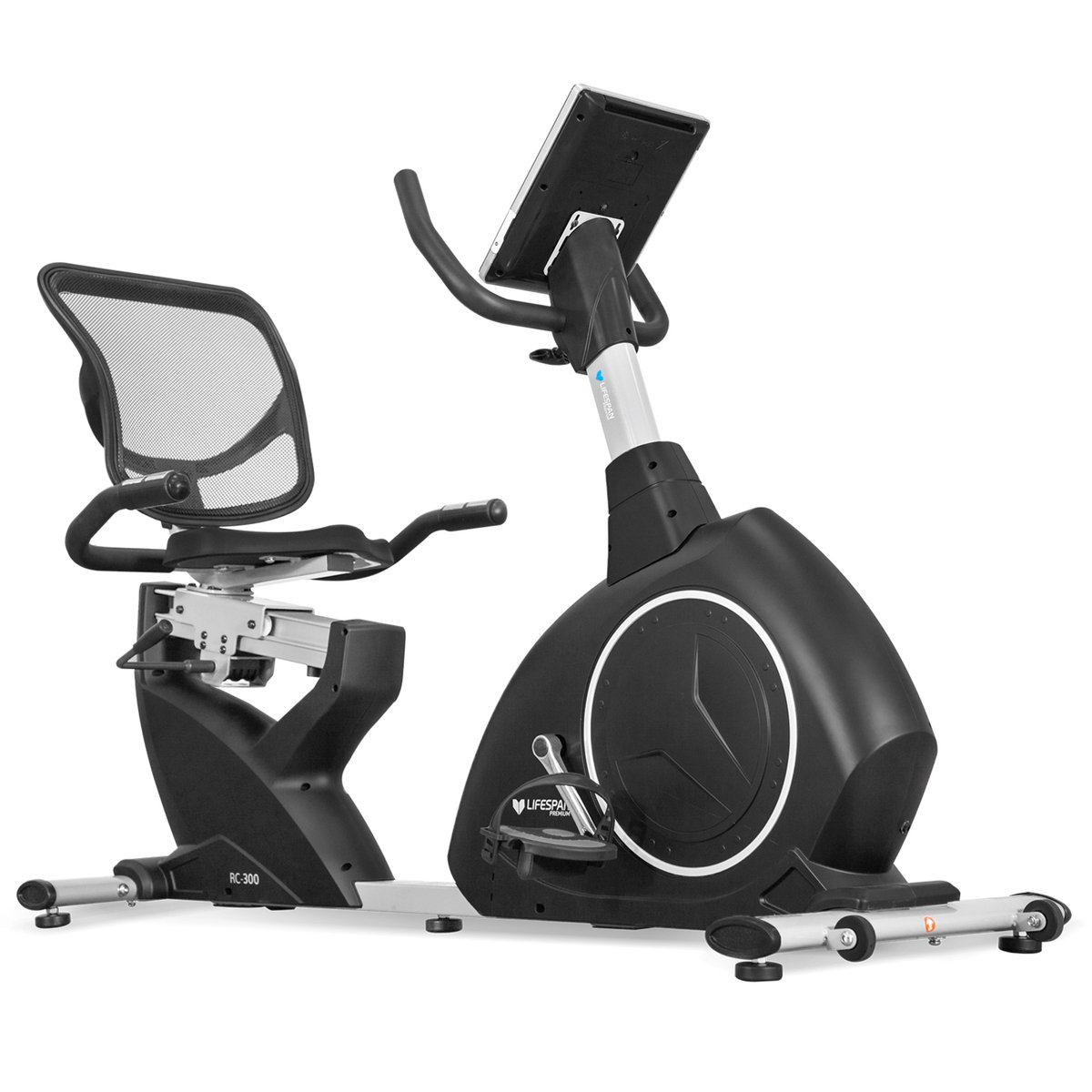 Lifespan Fitness RC-300 Recumbent Bike Exercise Bike Quick Adjustment ...