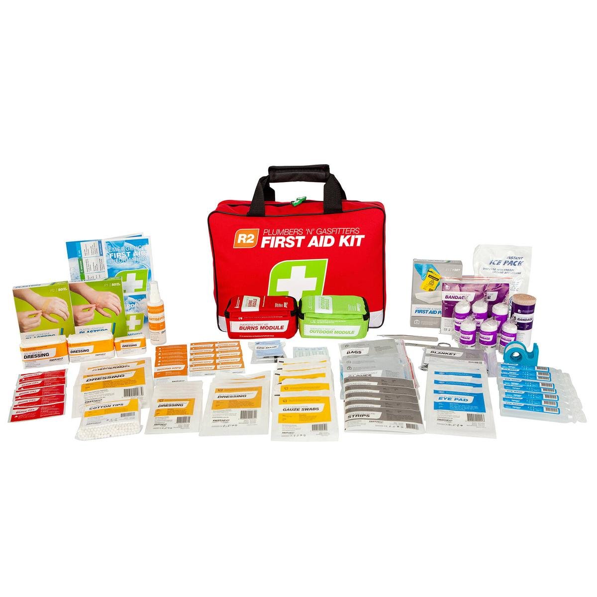 FastAid R2 Plumbers 'n' Gasfitters First Aid Kit - Bunnings Australia