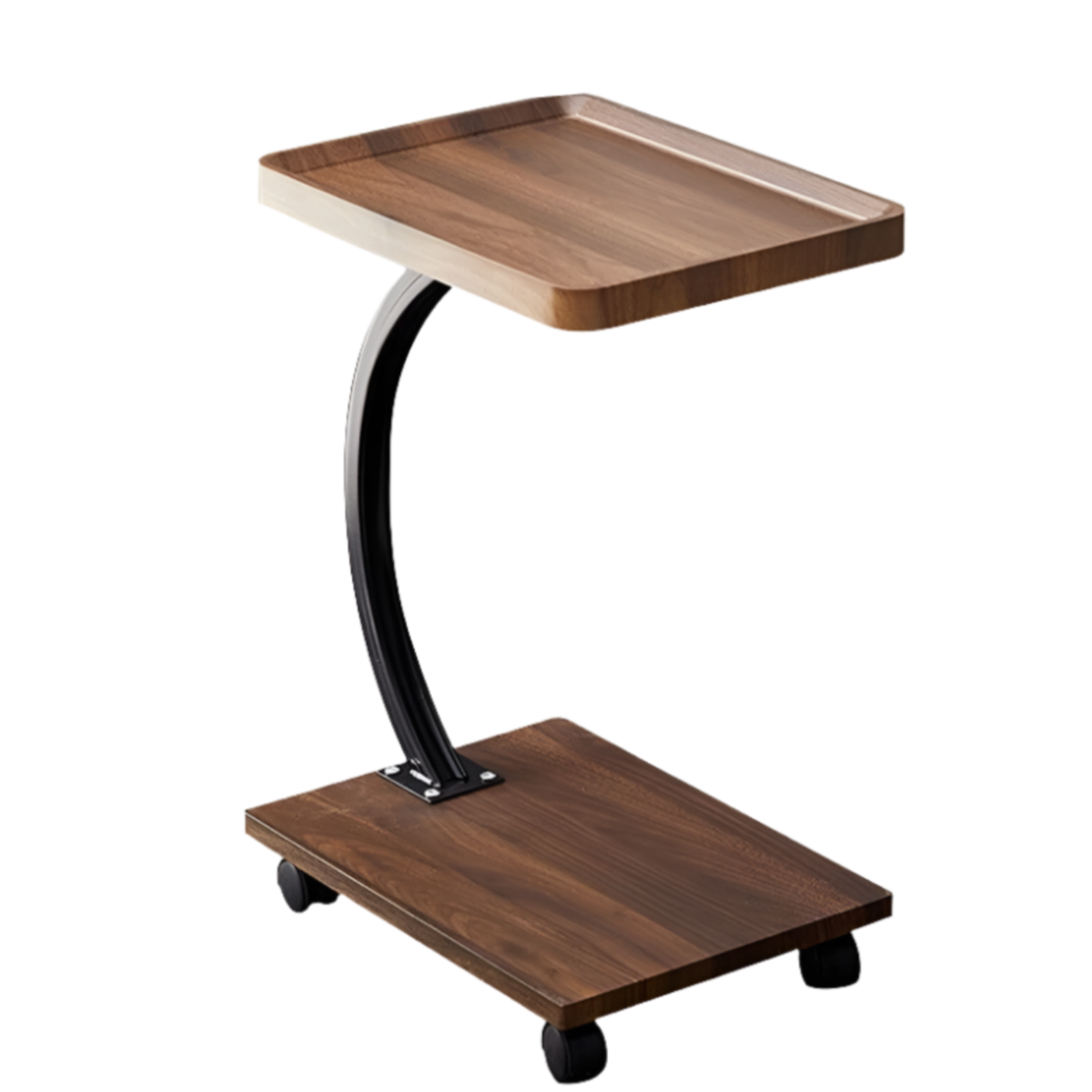 Splendid Living Movable Side Table Laptop Desk Bedside Sofa Wood - Bunnings Australia