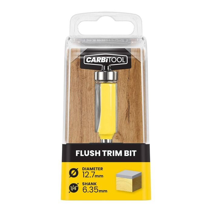 Carbitool 12.70mm TCT Flush Trim Router Bit - Bunnings New Zealand
