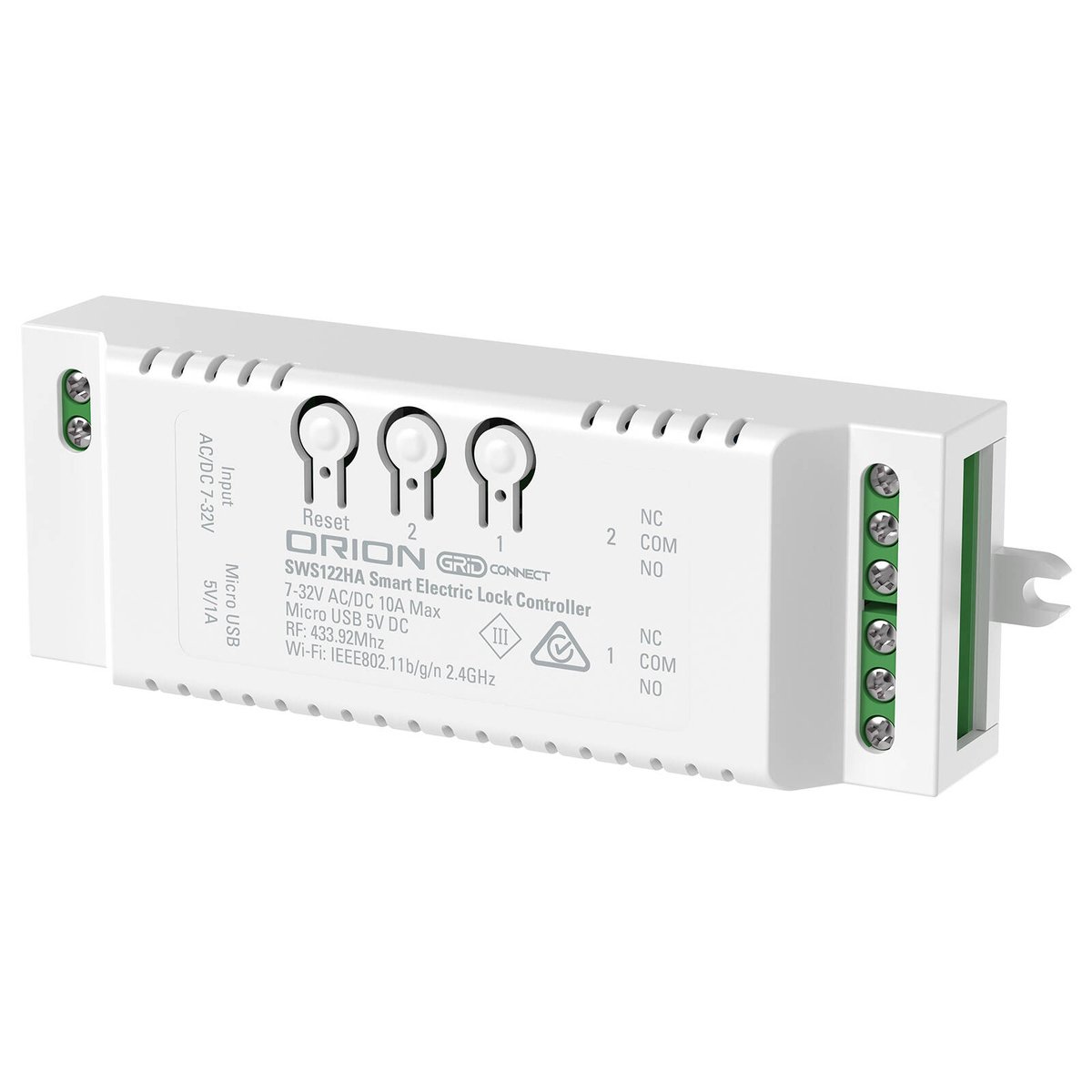 Orion Smart Grid Connect Access Control 2-Channel Electric Lock ...