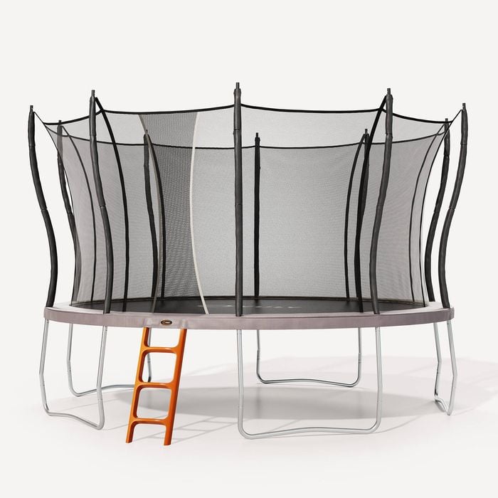 VULY Flare Large 13ft Trampoline for Kids with Safety Enclosure - Round Kids Trampolines Bundle ...