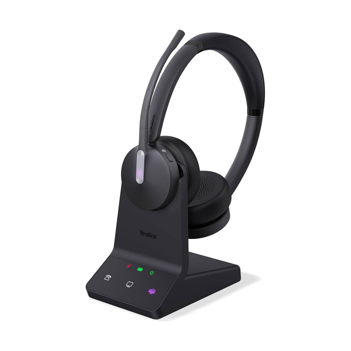 Yealink WH64 Mono UC DECT Wireless Headset - Hybrid Wireless Technology ...
