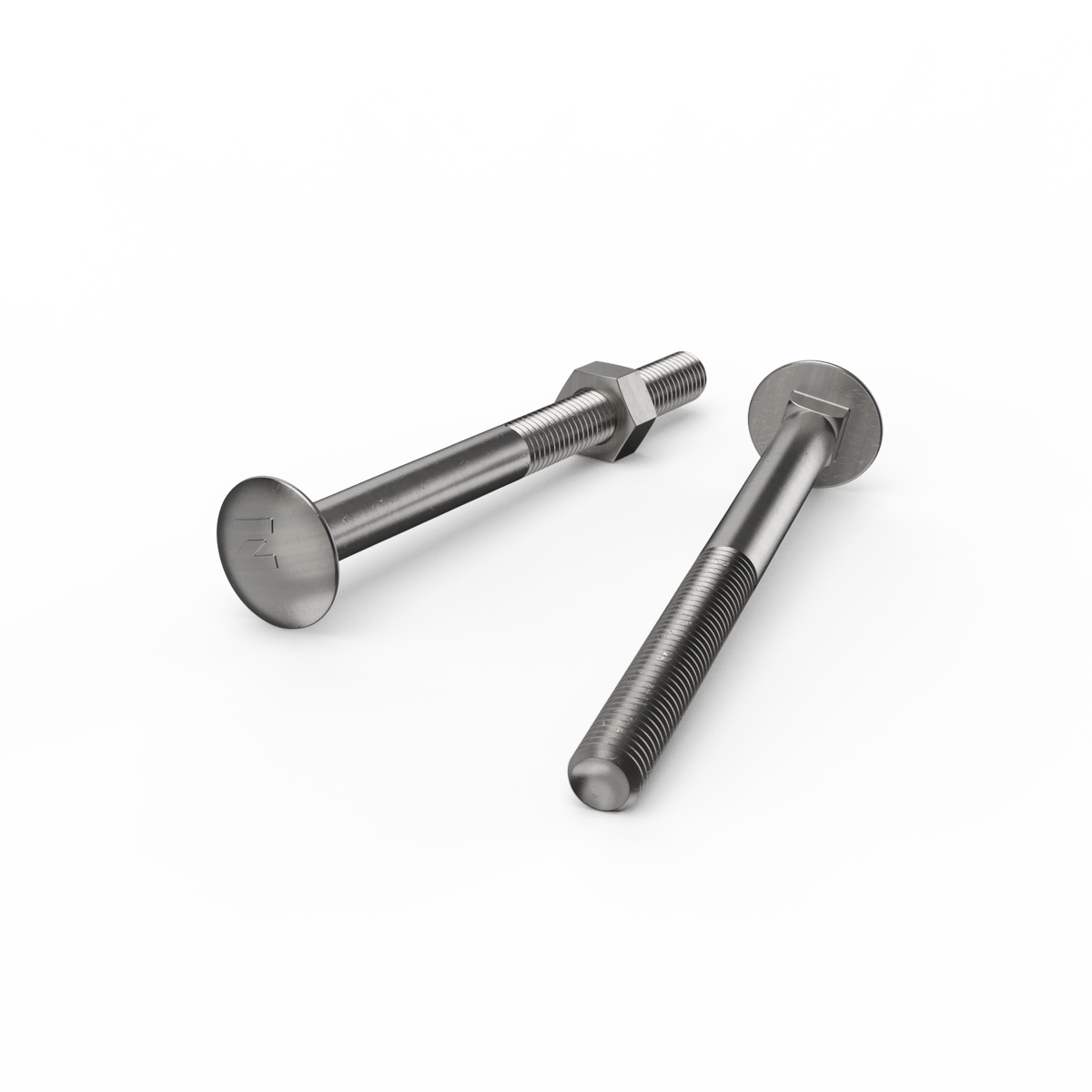 ZENITH M10 x 120mm Stainless Steel 304 Grade Cup Head Bolts And Nuts ...