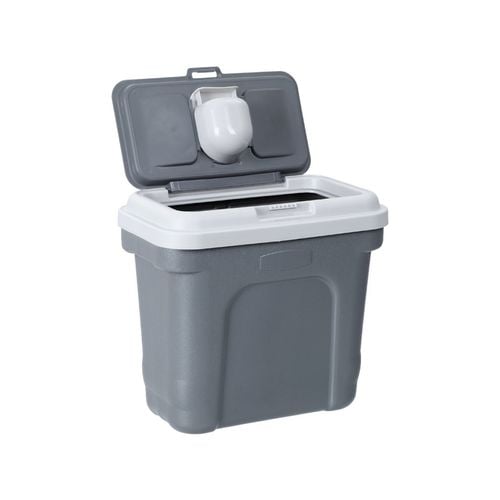 30L Pet Dogs Puppy Food Storage Storer Container w/ Scoop Grey ...