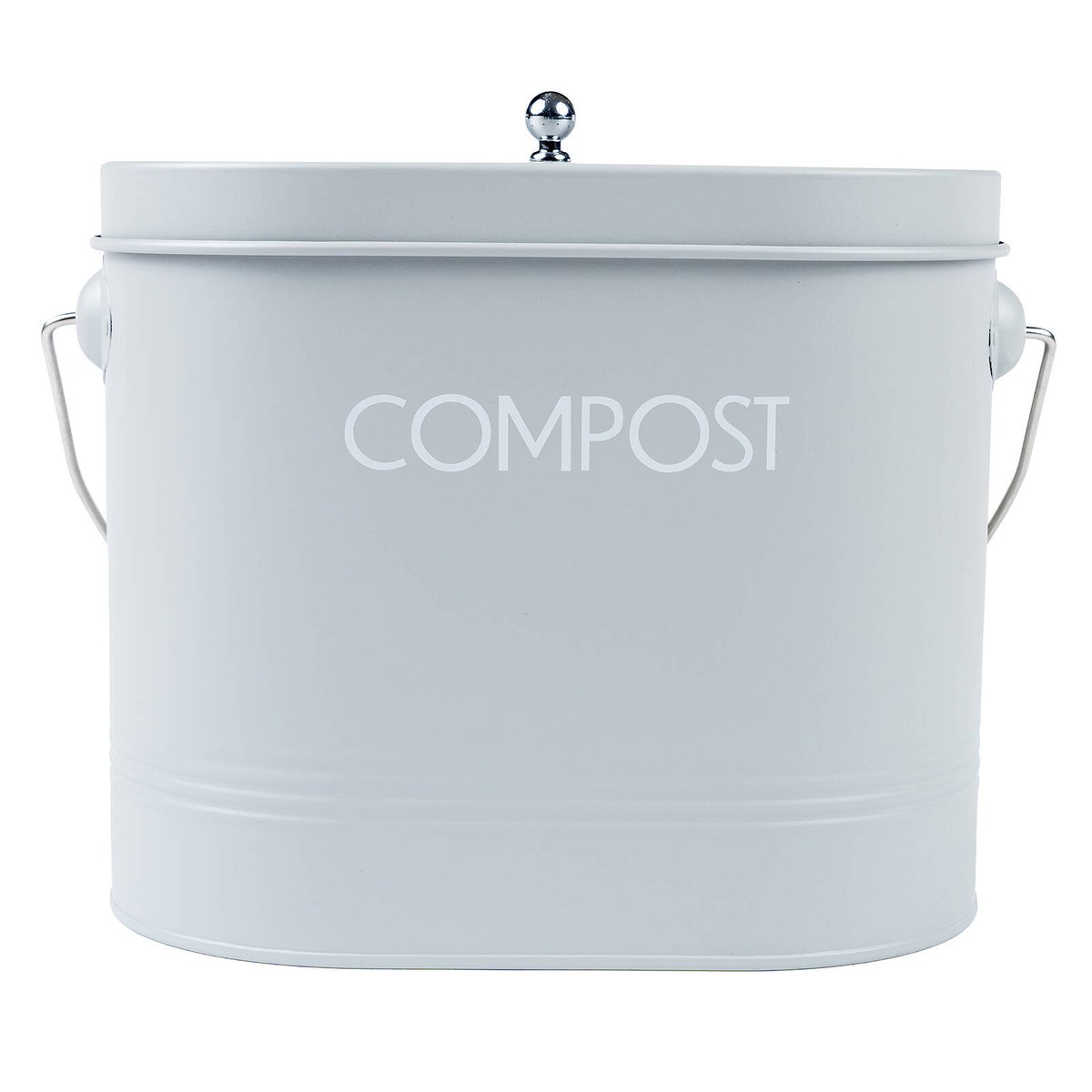 Garden Zen 6L Grey Metal Compost Bin - Bunnings Australia