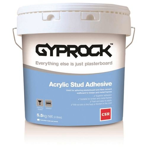 Gyprock CSR 5.5kg Acrylic Stud Adhesive - Bunnings Australia