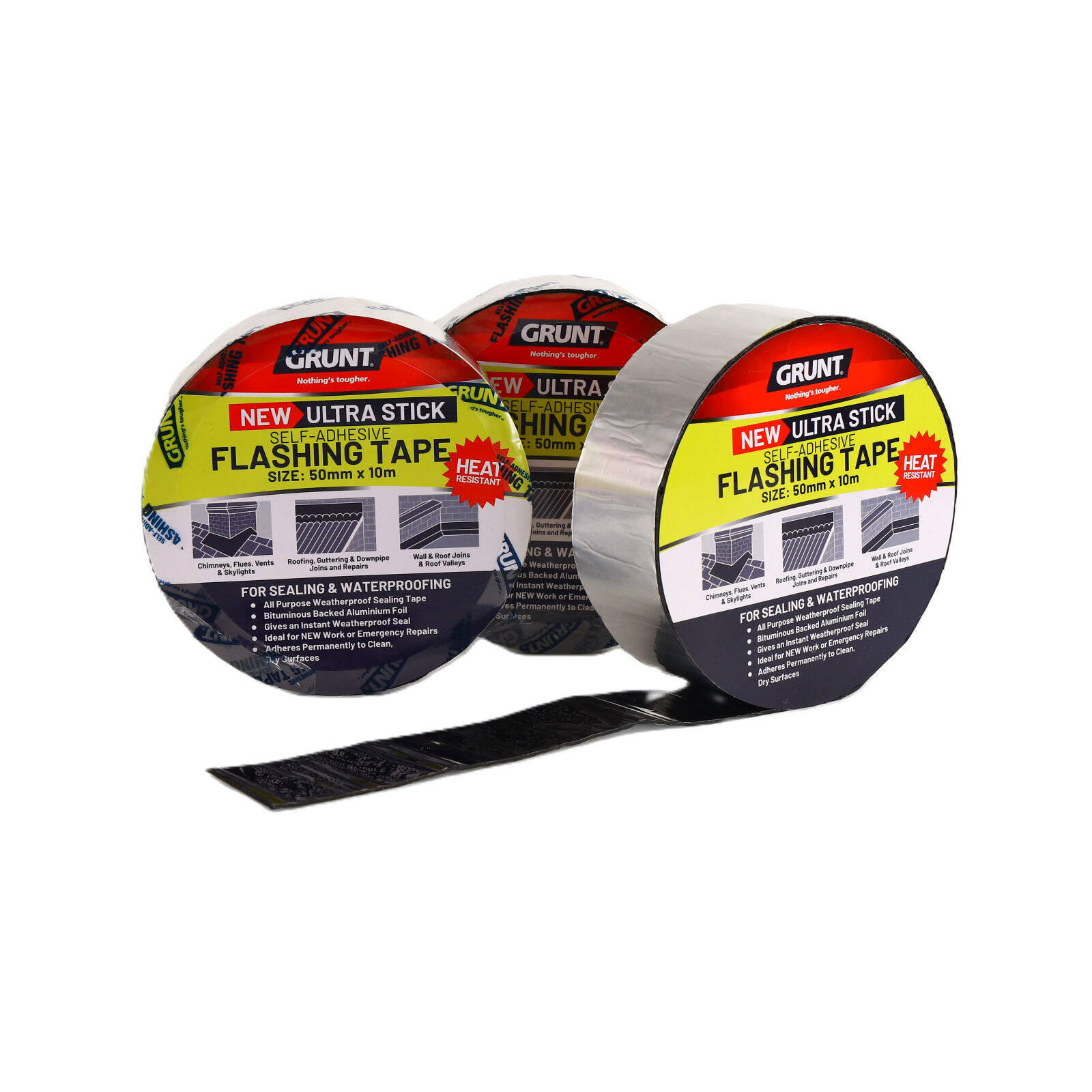 Grunt 50mm x 10m Flashing Tape Bunnings Australia