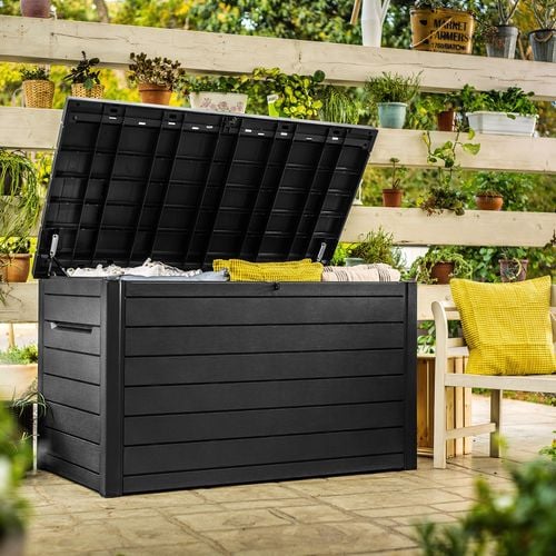 Keter 870L Ontario Storage Box - Bunnings Australia