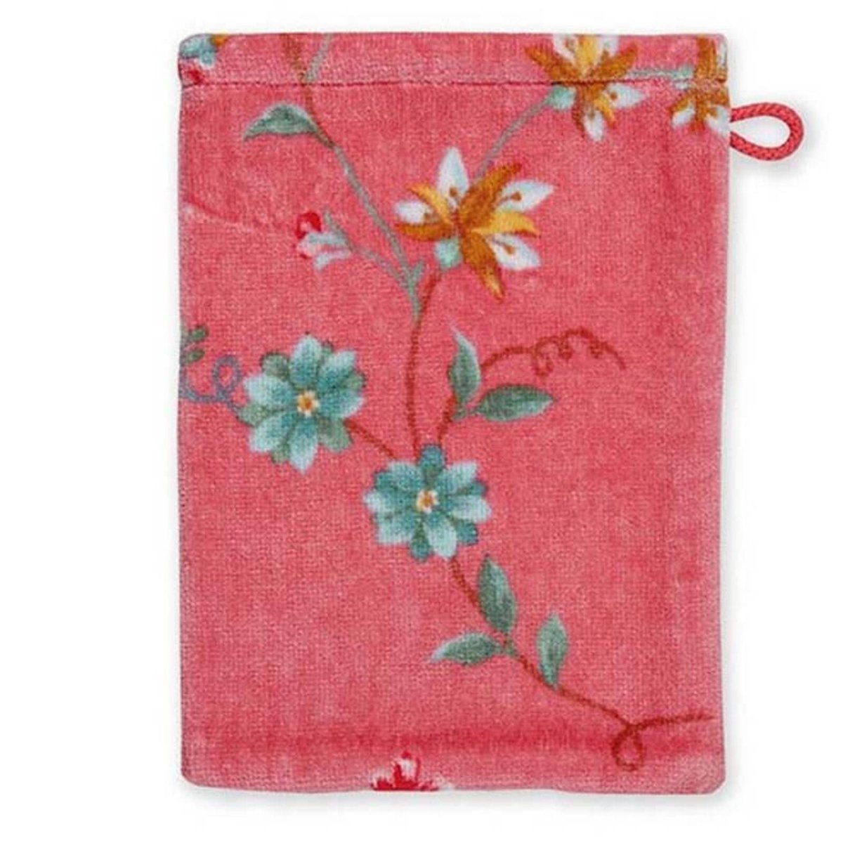 Pip Studio 16cm x 22cm Pink Les Fleurs Pink Wash Mitt - 16x22cm ...