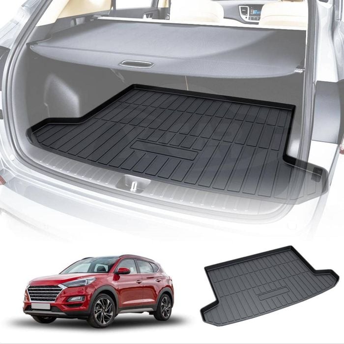 3D Moulded Waterproof Cargo Mat Boot Liner Luggage Tray Fit for Hyundai ...