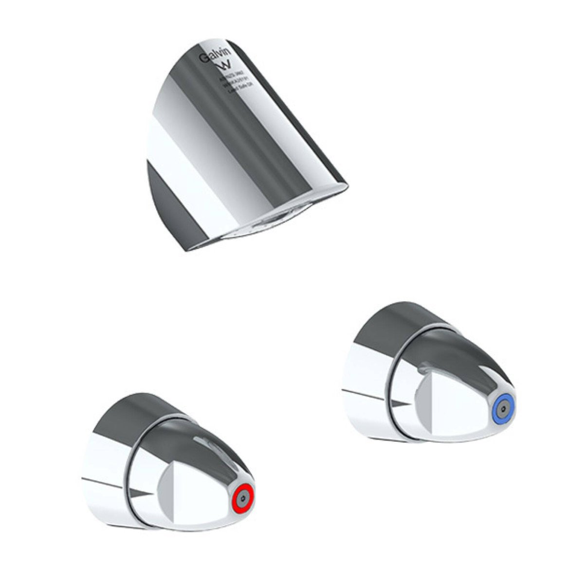 GalvinCare® Chrome Plated Lead Safe™ Vandal Resistant Ezy-Grip Shower ...