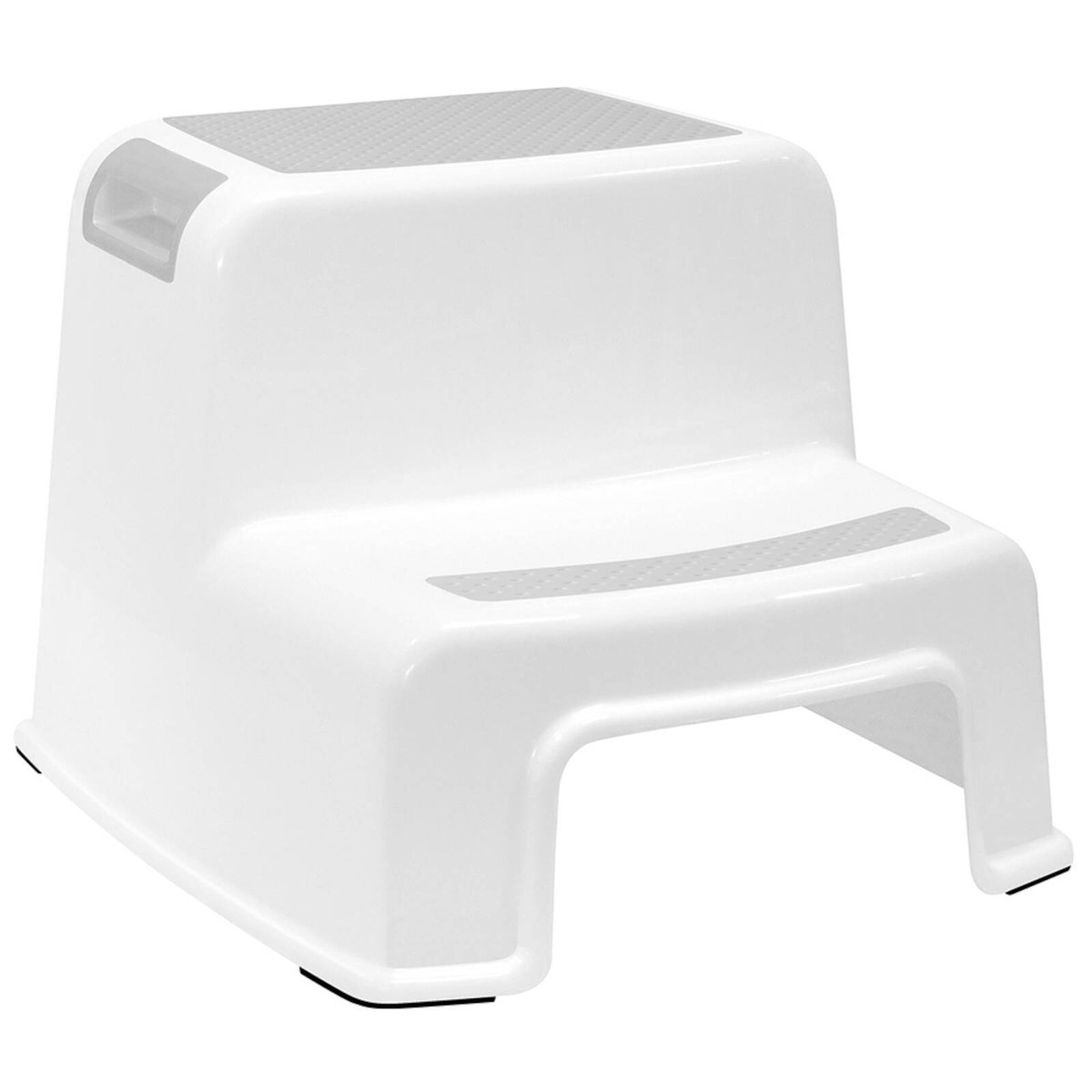 All Set 100kg Grey 2 Step Domestic Plastic Step Stool - Bunnings New ...