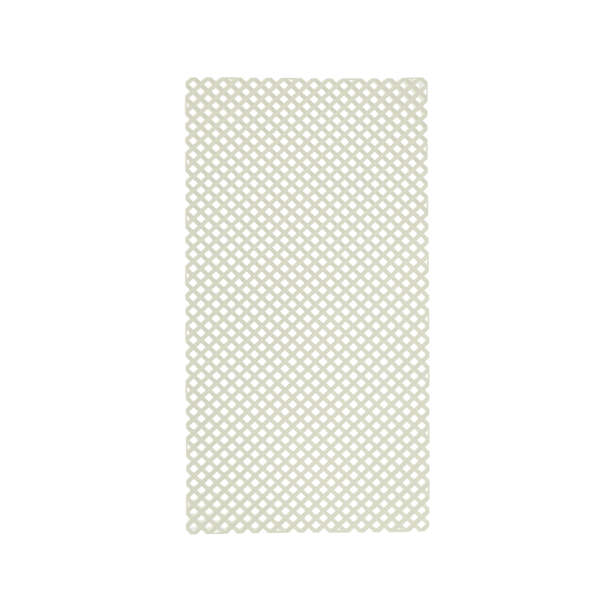 Jack Matrix 2410 x 1205 x 5mm Off White Plastic Reeded Diamond Lattice ...