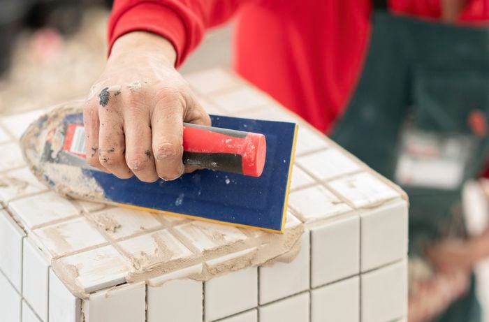 How To Create A Tiled Table - Bunnings Australia