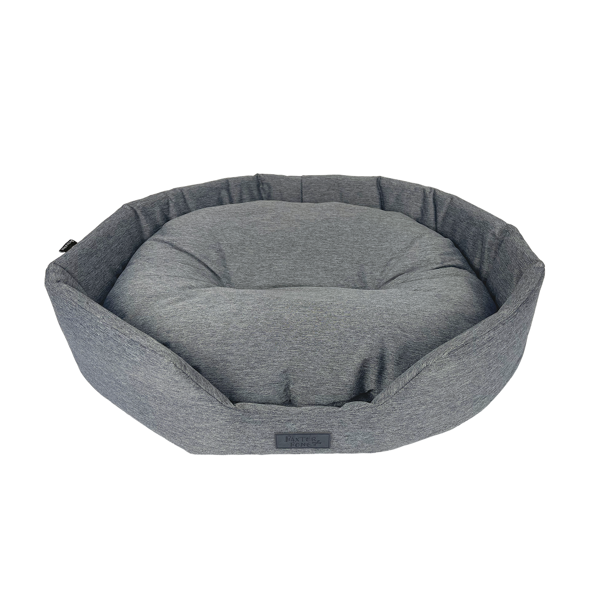 Baxter Bone Outdoor Large Grey Water Resistant Removable Cushion Pet ...