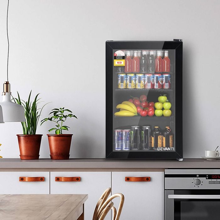Devanti 70L Mini Countertop Bar Fridge - Bunnings Australia