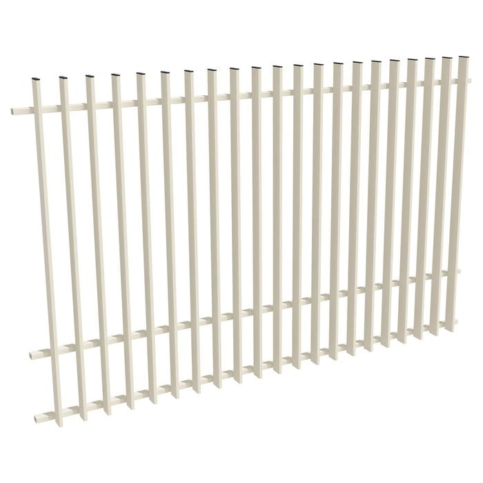 ProtectorAl 1201-2399W x 1500H Surfmist Aluminium Radiator Pool Fence ...