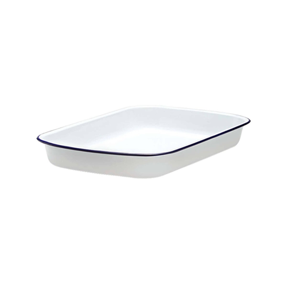 Falcon Enamelware Rectangular Baking Tray 28x22cm White - Bunnings ...