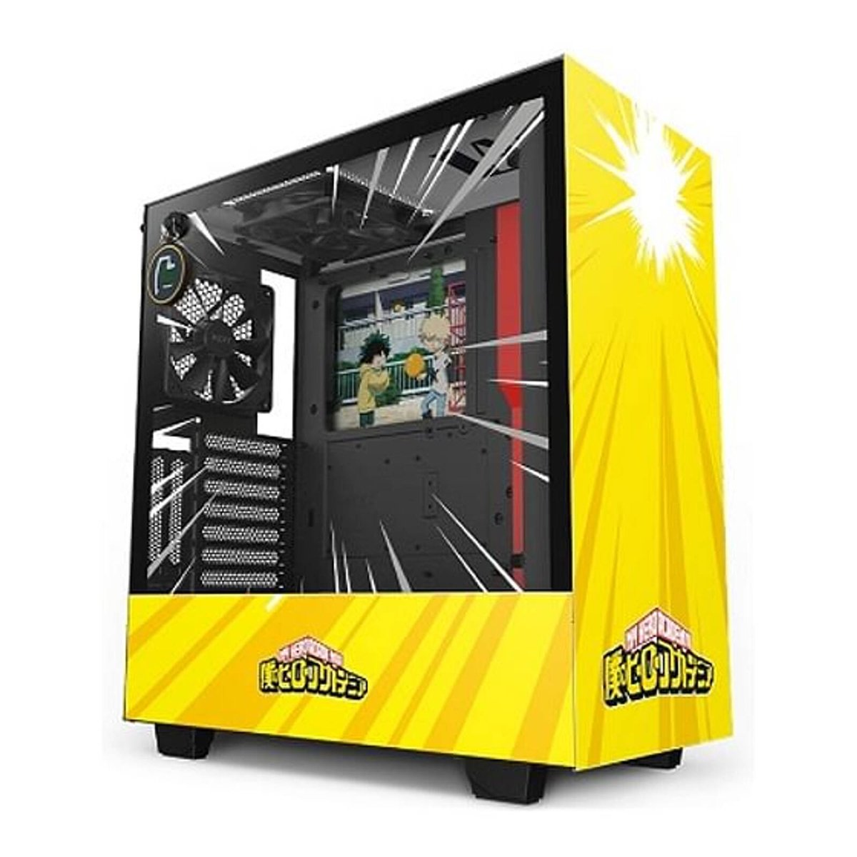 NZXT CRFT H510i My Hero Academia Case Rivals Limited Edition Mid Tower ...