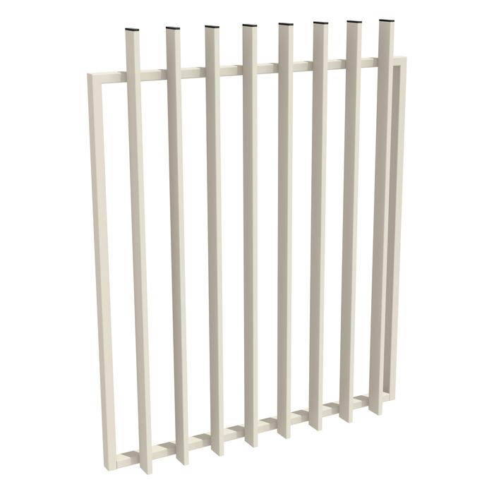 ProtectorAl 975 x 1200mm Surfmist Aluminium Radiator Pool Gate ...