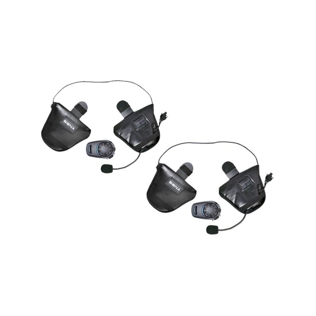 Sena SPH10HD-FM-01 Dual Pack Half Helmet Motorcycle Intercom - Bunnings ...