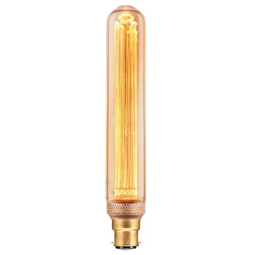 Mercator B22 LED Vintage Dimmable Banana Filament 2.3W Bulb - Bunnings ...