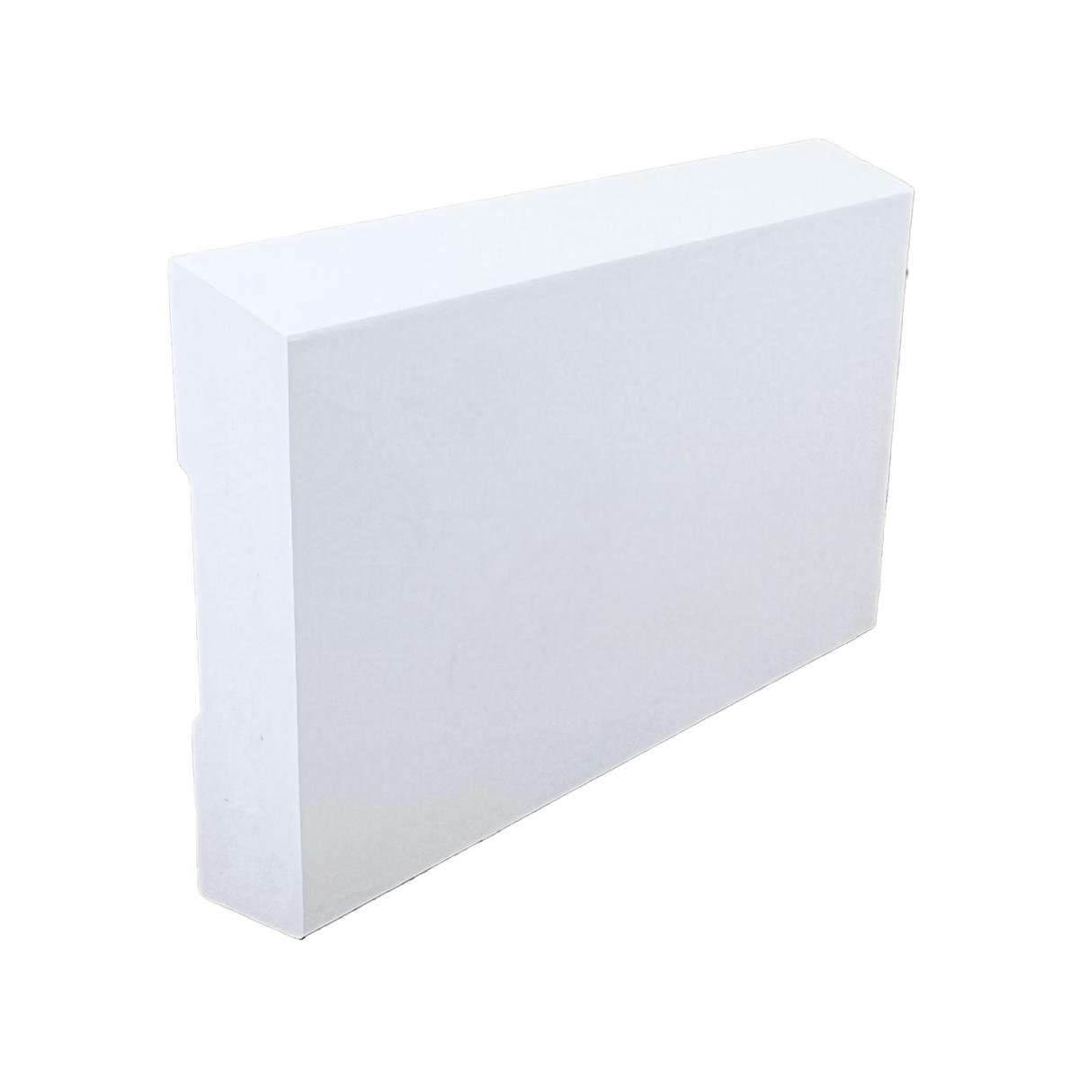 PermaTimber 67 x 15mm 2.7m Antique White PVC Single Bevel - 67 x 15 x ...