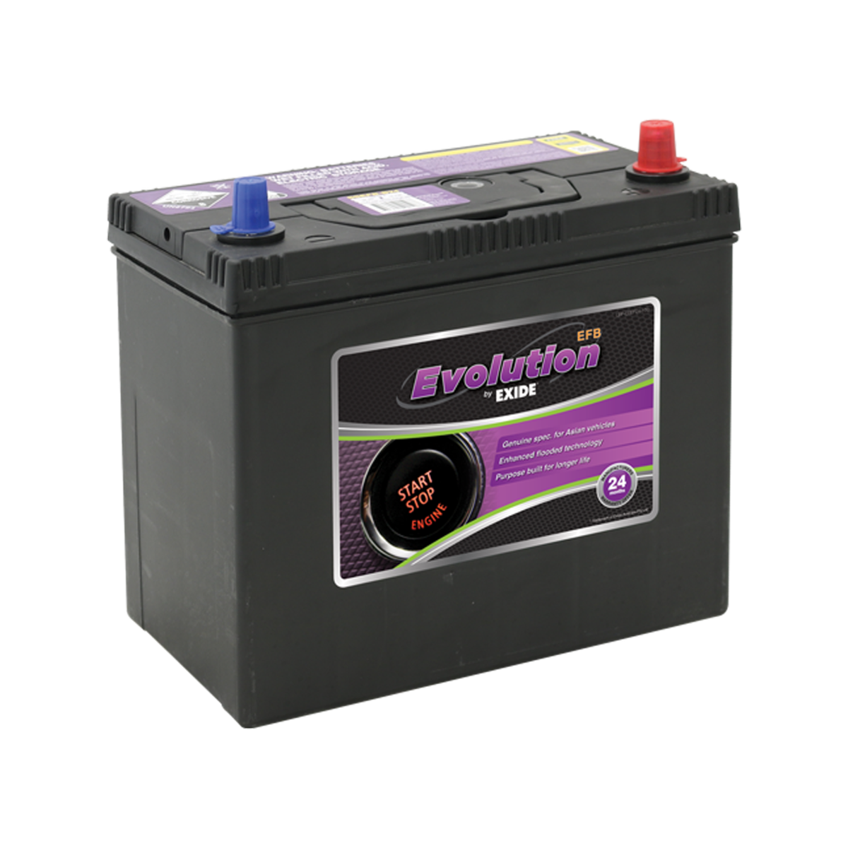 Exide Evolution Stop Start Battery SSEFB-B24 - Bunnings Australia