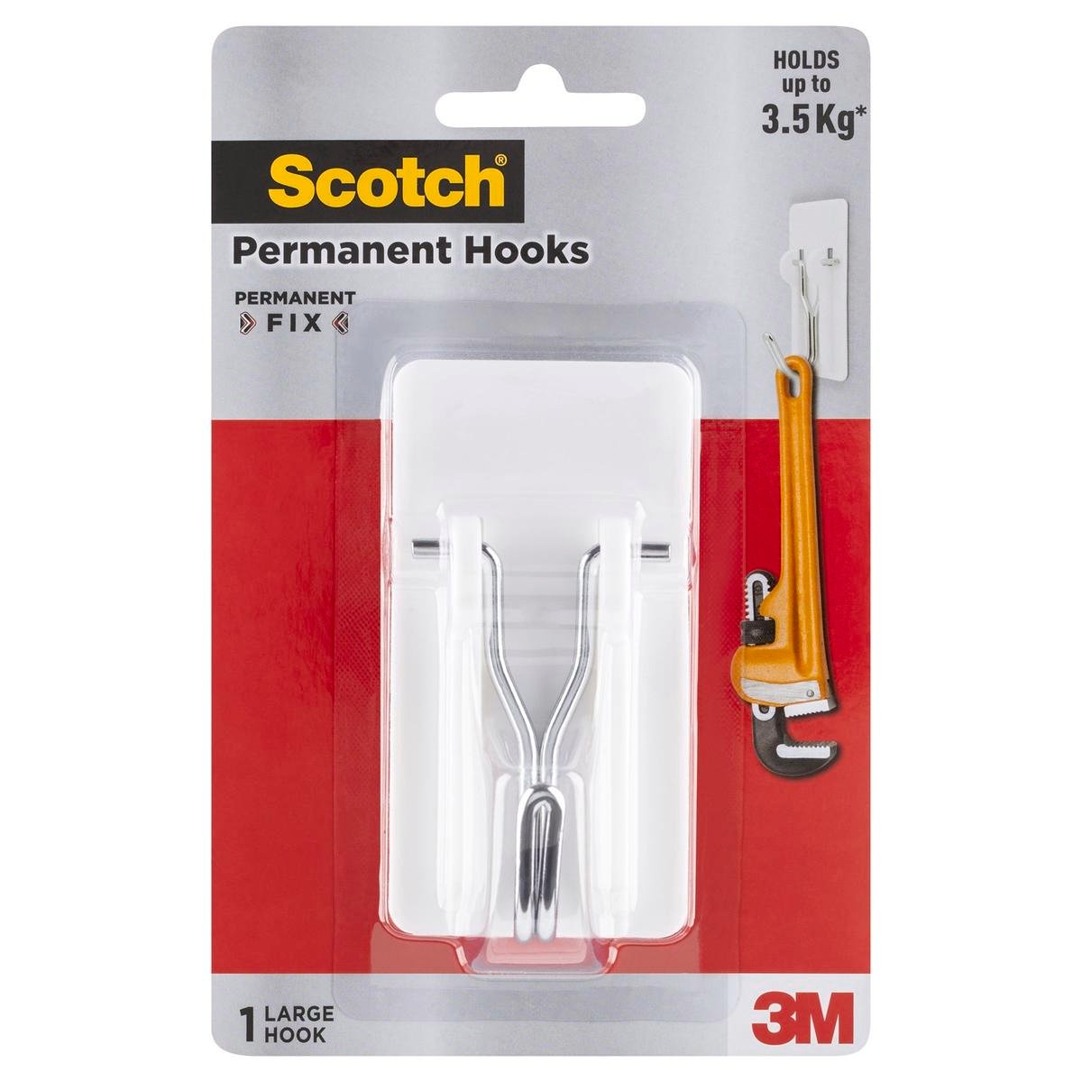 Scotch Permanent Large Wire Hook - Bunnings Australia