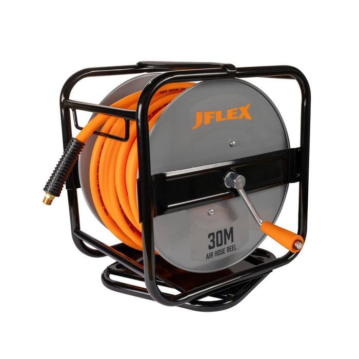 JFLEX 30m Metal Air Hose Reel - Bunnings Australia