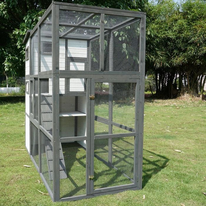 Hamilton Outdoor Cat Enclosure - Bunnings Australia