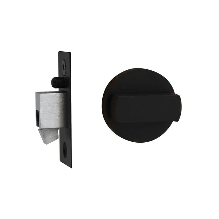 Austyle Black 45mm Sliding Door Self Latching 59027 - Bunnings Australia