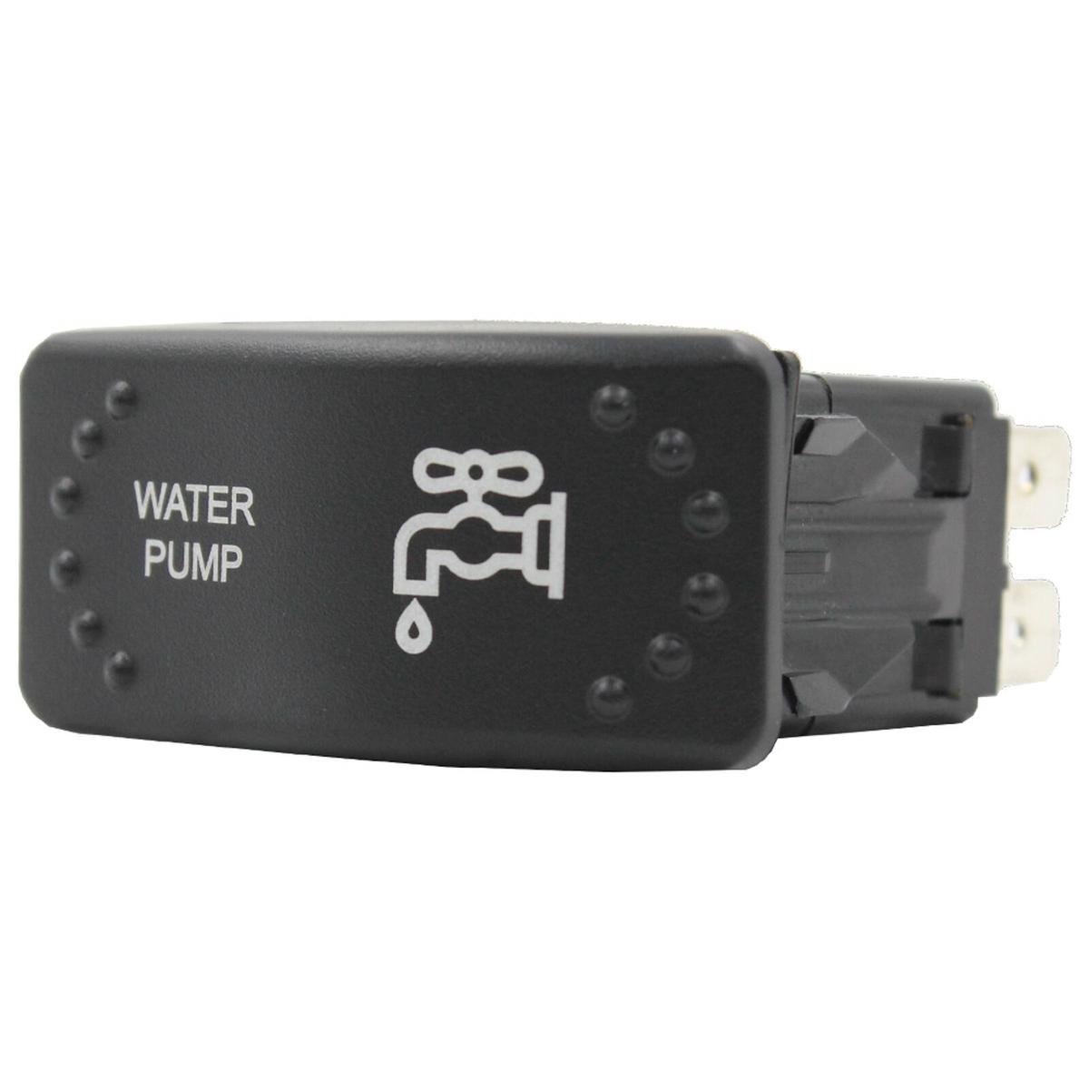 Switch Boss Dual White LED Laser Etched Rocker Switch (Horizontal ...