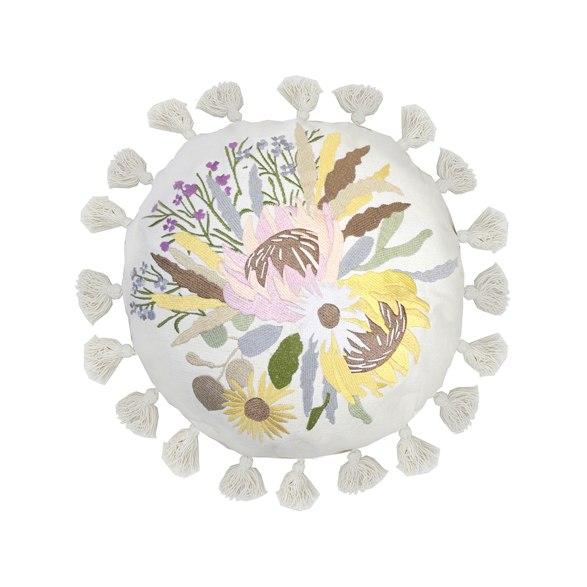 Makea Circle Cushion - Bunnings Australia