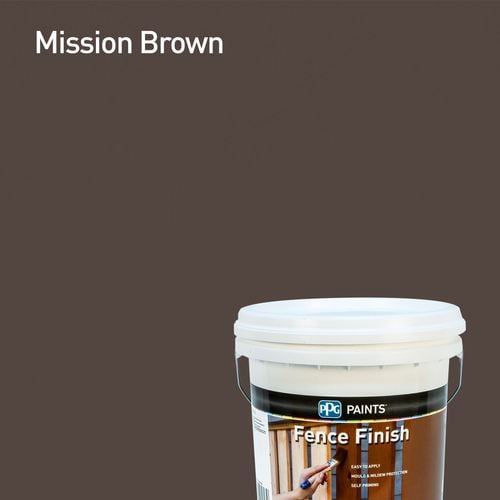 PPG Paints 10L Mission Brown Fence Finish - Bunnings New Zealand