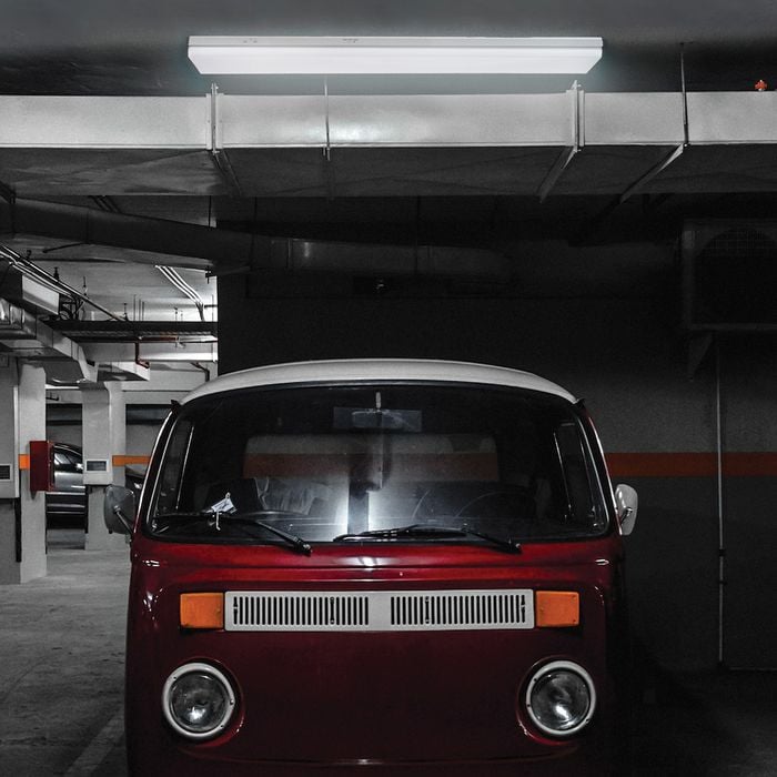 Brilliant 120cm Dual Power Tri Colour Wide Body Holmes II LED Batten ...