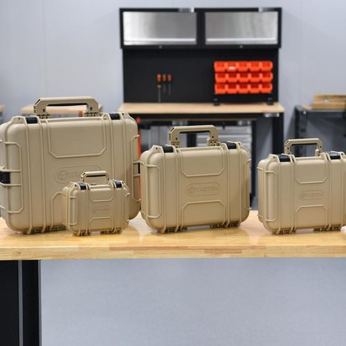 Tactix Tough Case in Tan - Medium - Bunnings Australia
