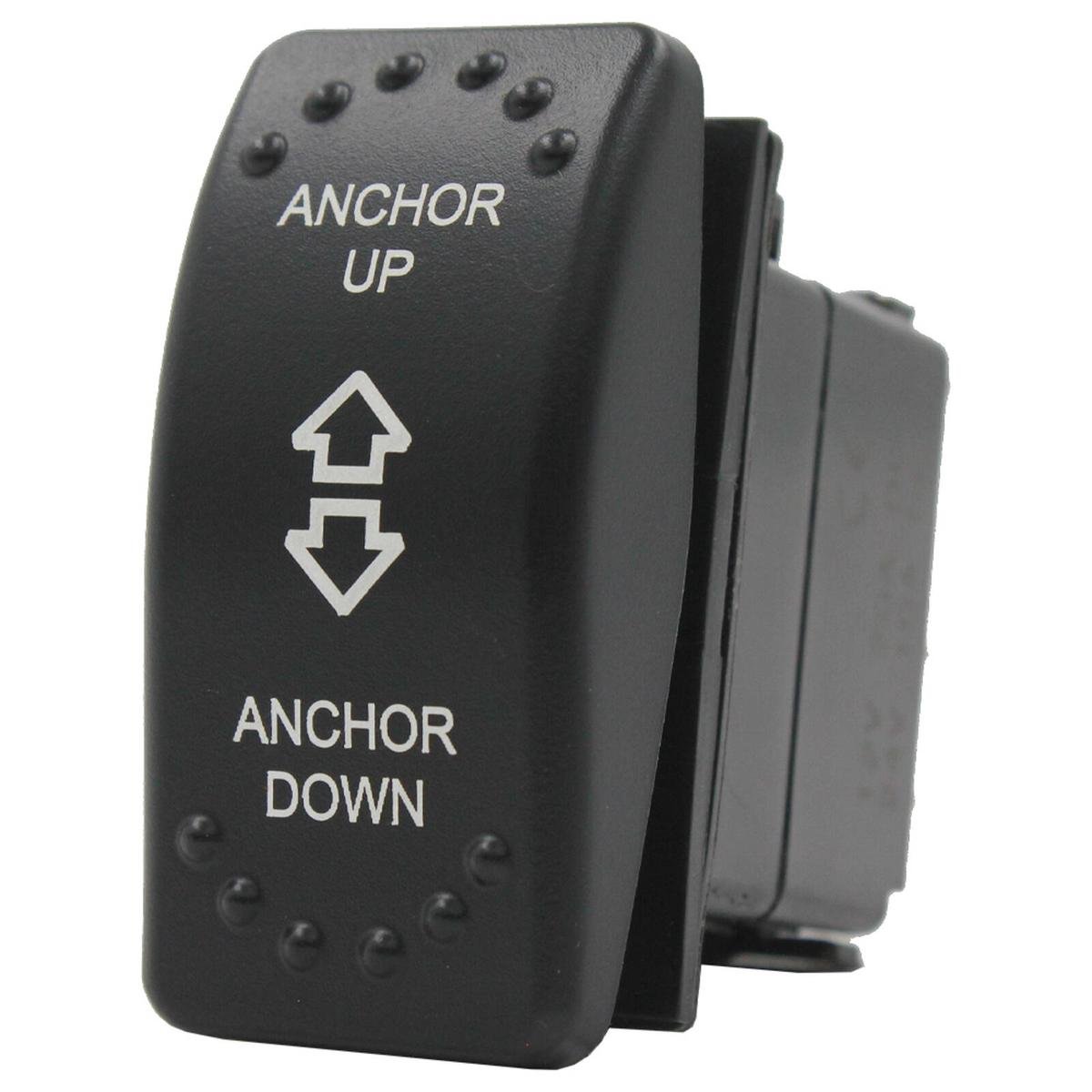 Switch Boss Dual Green LED Laser Etched Rocker Switch - Anchor Up ...