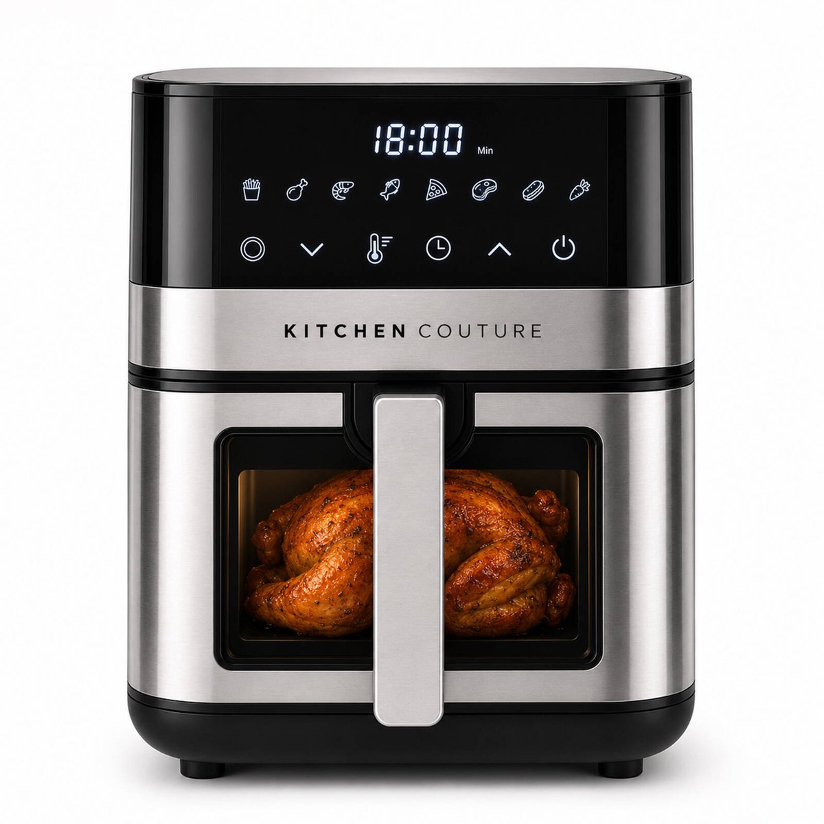 Kitchen Couture 5.5l Pfas-free Ceramic Air Fryer, Clearview™ Window ...