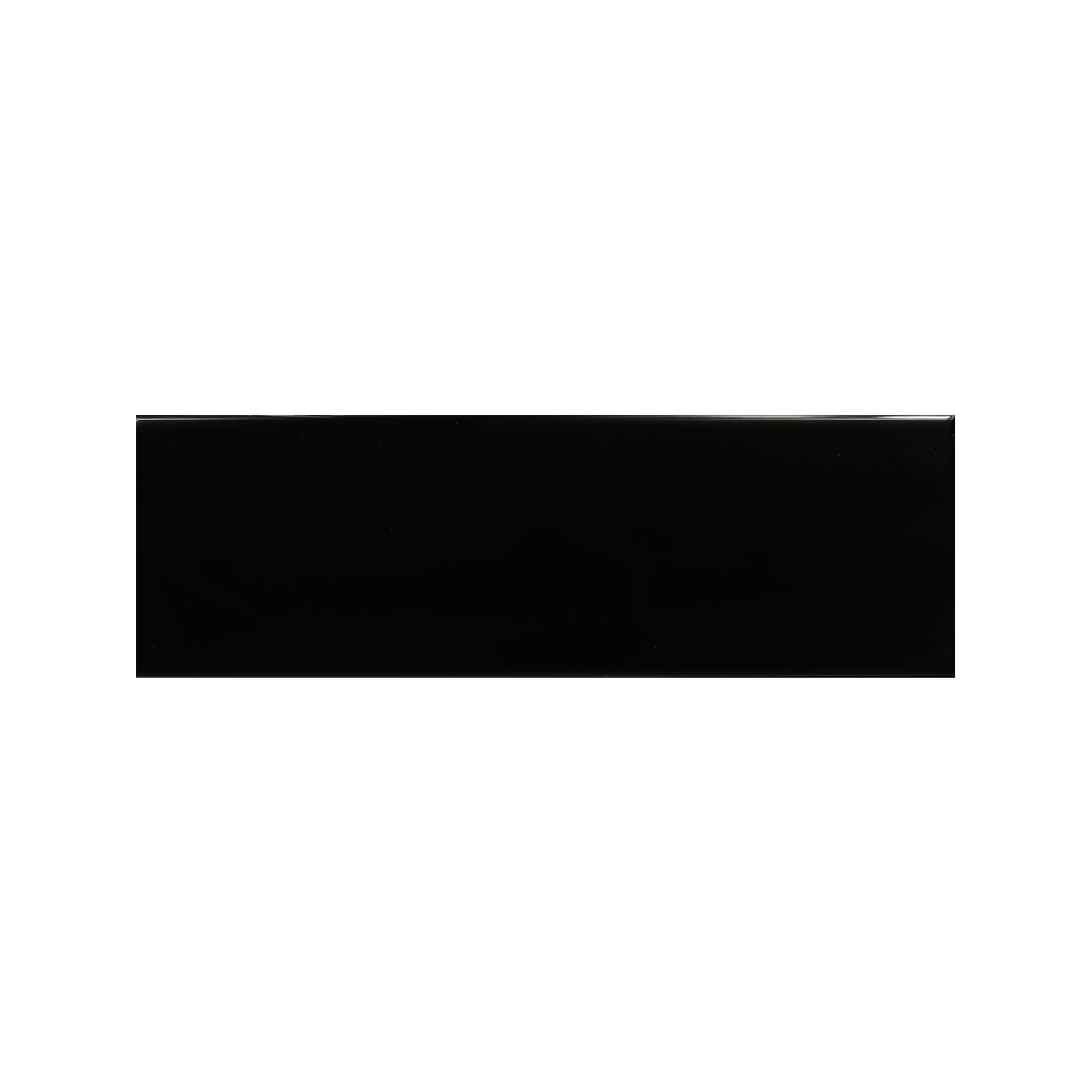 Johnson Tiles 100 x 300mm 1.2m² Black Gloss Tile - 40 Pack - Bunnings ...