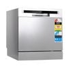 Devanti Benchtop Dishwasher 8 Place Settings Silver - Bunnings Australia