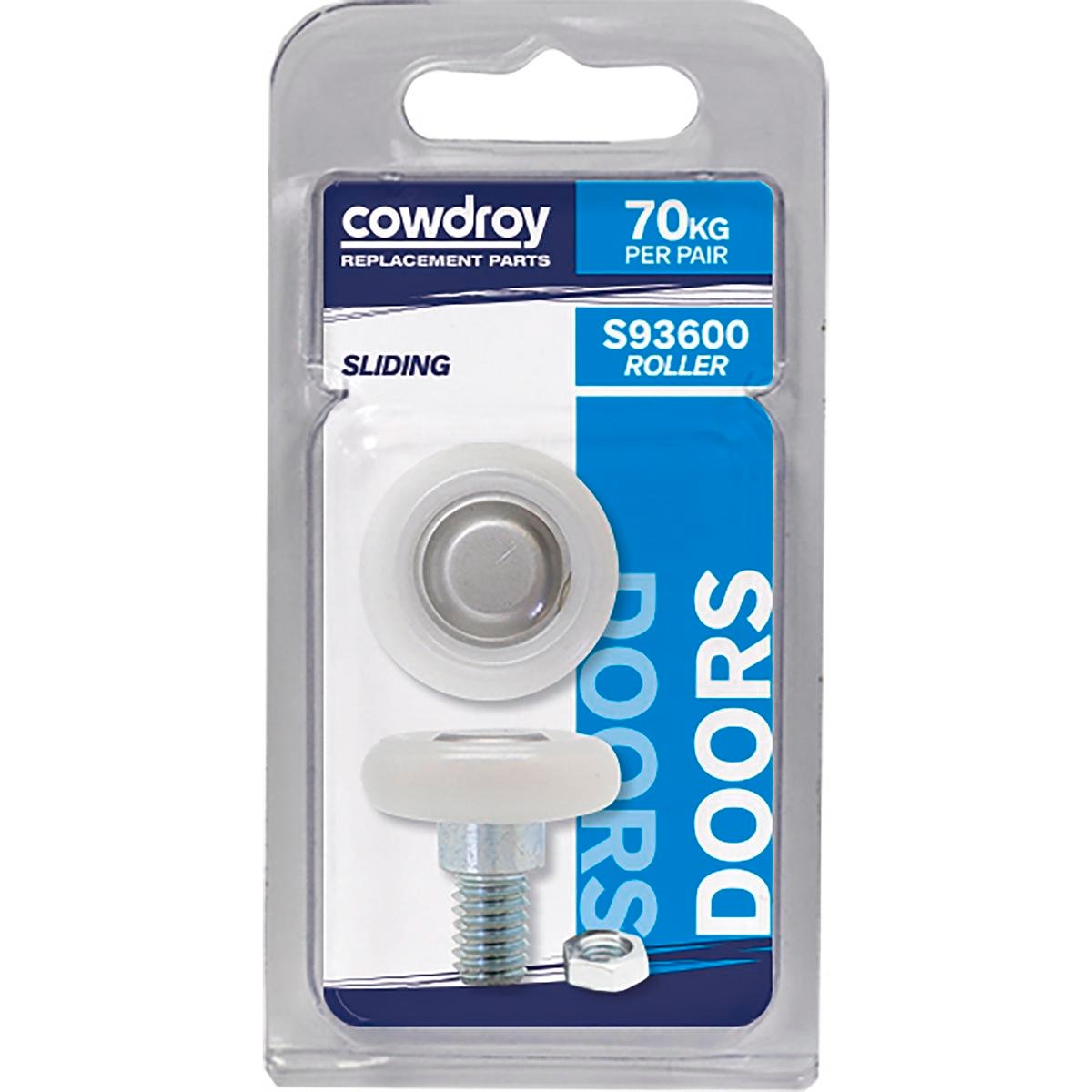 Cowdroy 8mm Sliding Door Track Axle Wheel - 2 Pack - Bunnings Australia