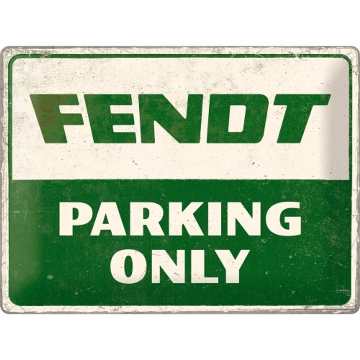 Nostalgic Art Large Sign 30x40cm Metal Wall Hanging Decor Fendt Parking ...