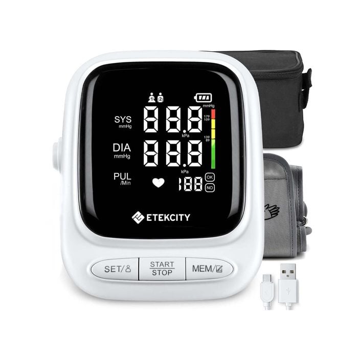 Etekcity Smart Blood Pressure Monitor - White - Bunnings Australia