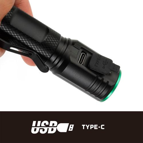 SWISS+TECH 2000lm Rechargeable Turbo Flashlight - Bunnings Australia