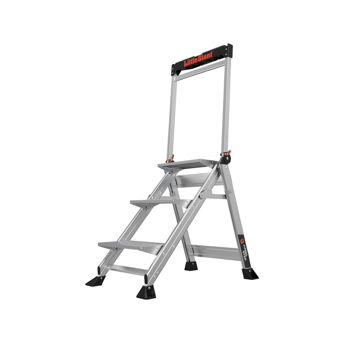 Little Giant Jumbo Step 3 Step Ladder With Handrail - Bunnings Australia