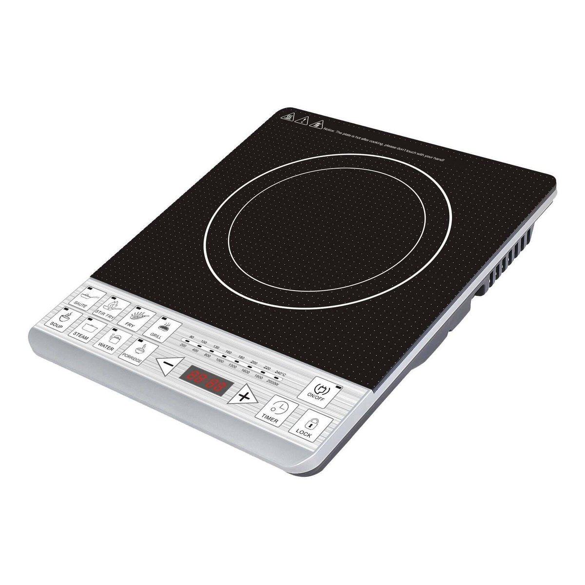 Healthy Choice Induction Cooker Single Electric Stove Top for Cooking ...