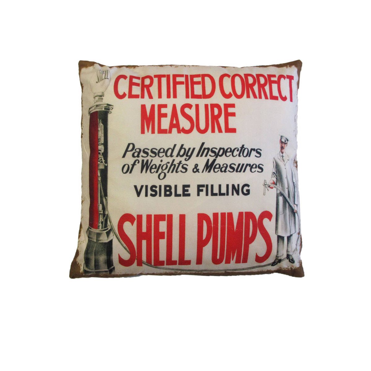 Australian Mancave Retro Cushion Shell Pumps 40 x 40 cm - Bunnings ...